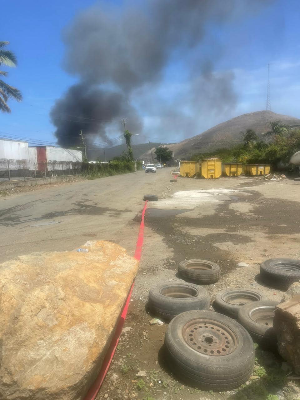 VIFEMS Warns of ‘Hazardous Smoke’ From Bovoni Landfill Fire in St ...