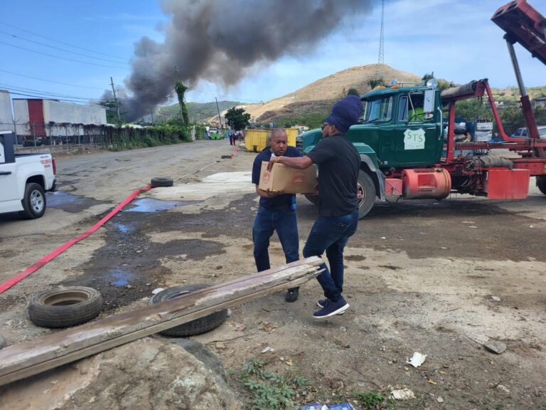 VIFEMS Warns of ‘Hazardous Smoke’ From Bovoni Landfill Fire in St ...
