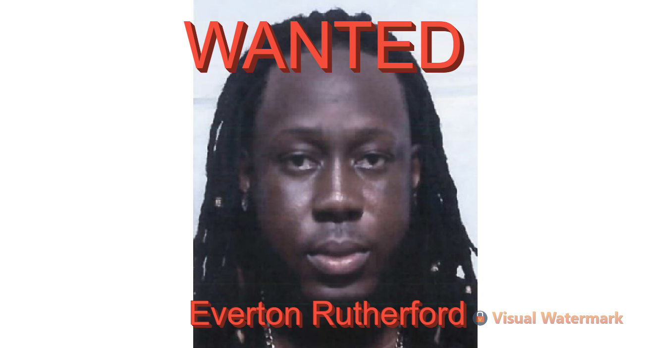 Help Police Find Everton Rutherford Wanted In Connection To Shooting At ...