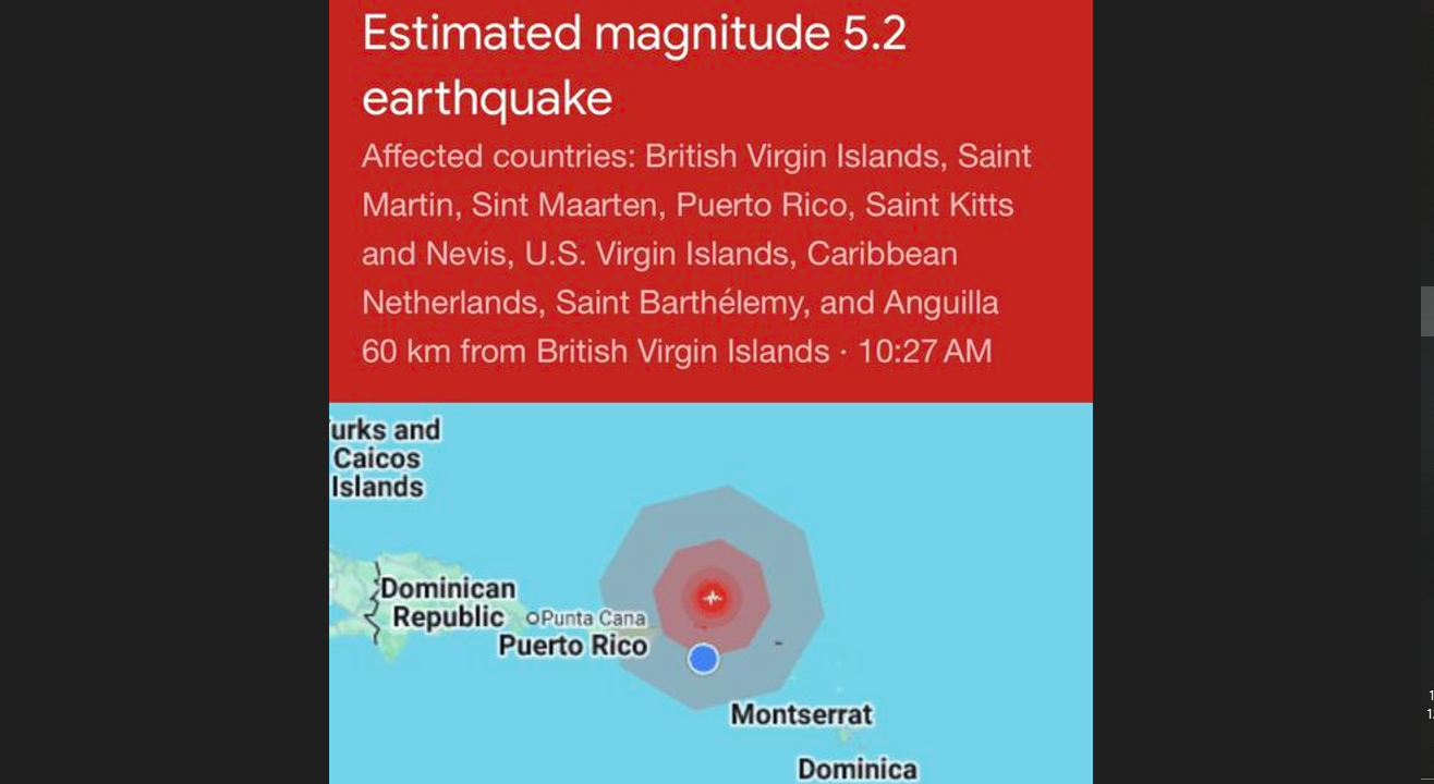 British Virgin Islands: Magnitude-5.2 offshore earthquake strikes north ...