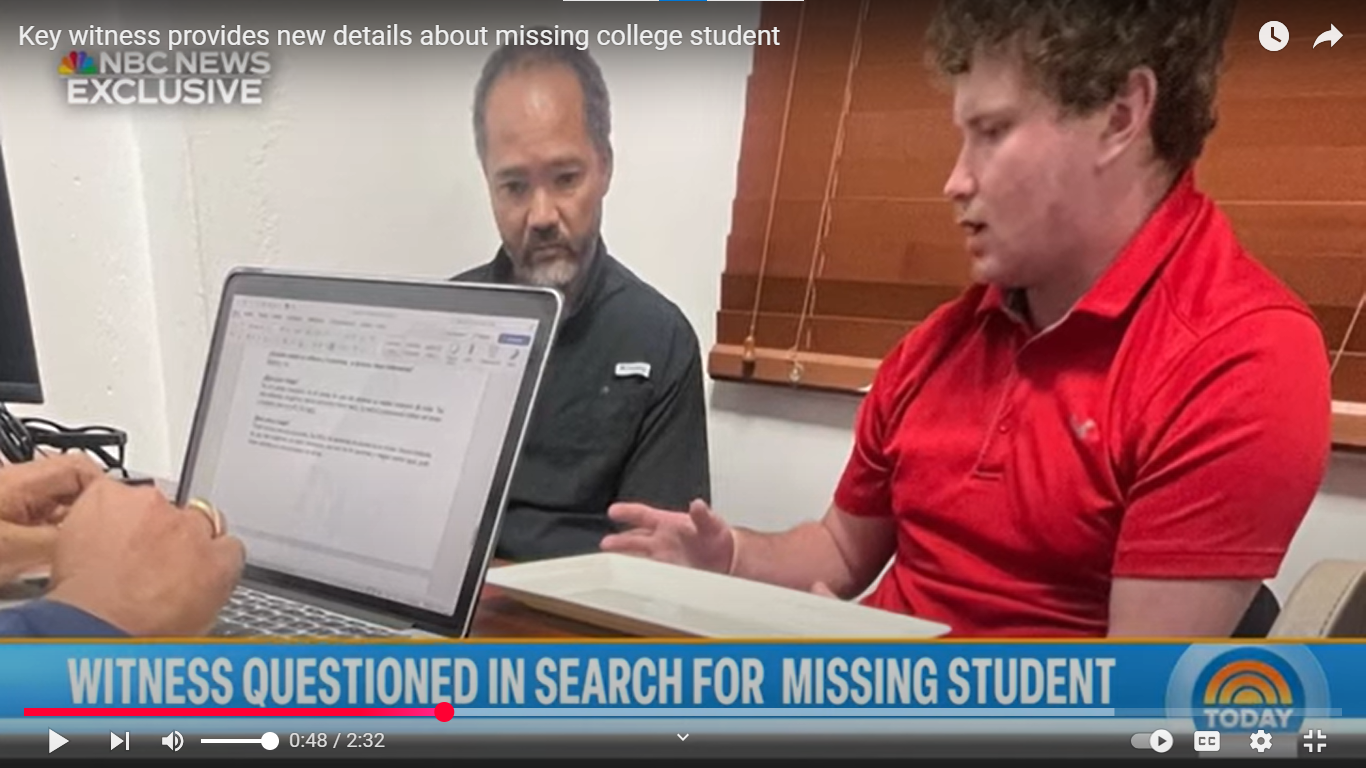 Joshua Riibe speaks out for the first time after being named a person ...